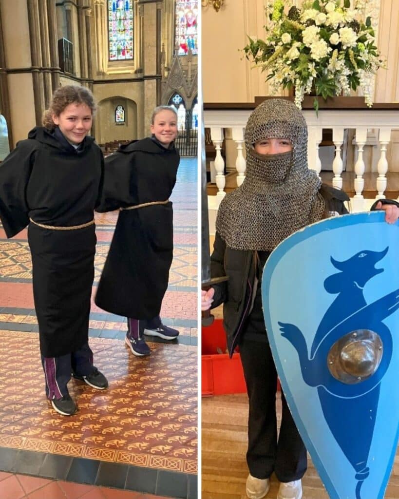 Year 7 Explore Rochester's Saxon, Norman, and Pilgrim History - Sutton High