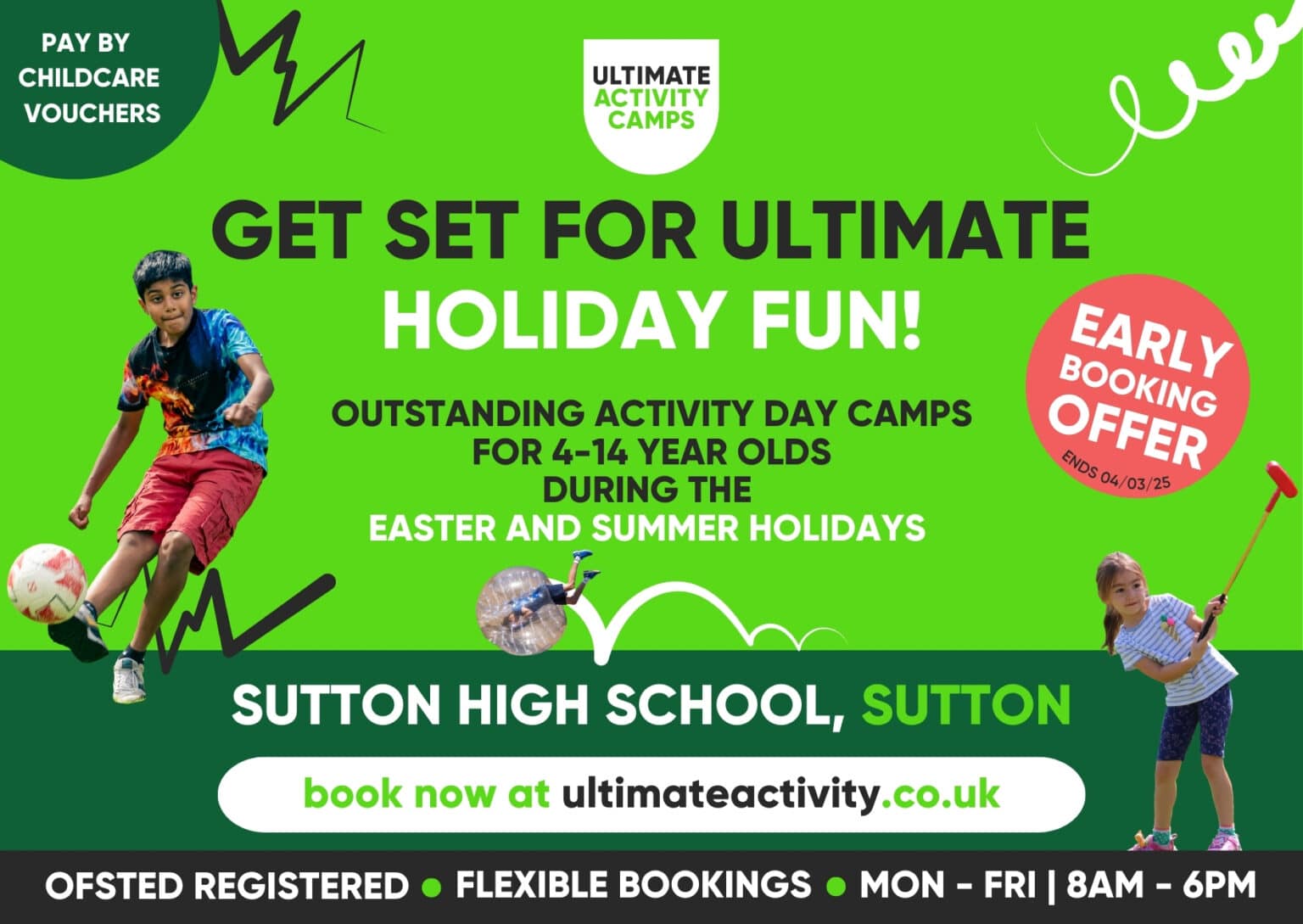 Ultimate Activity Camps - Sutton High