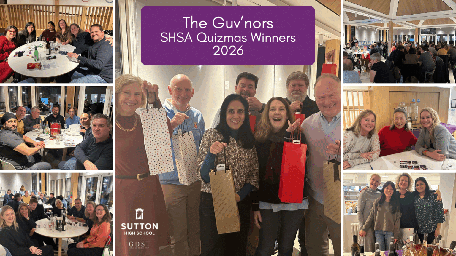 SHSA Quizmas night raises over £2000 - Sutton High